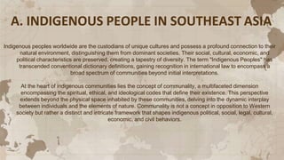 INDIGENOUS COMMUNALITIES, LANGUAGE AND CULTURE | PPTX
