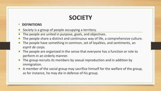 Culture and society | PPTX