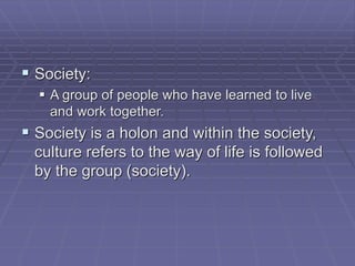 Culture and Society.ppt