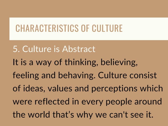 culture and society, elements, aspects and variations | PPT