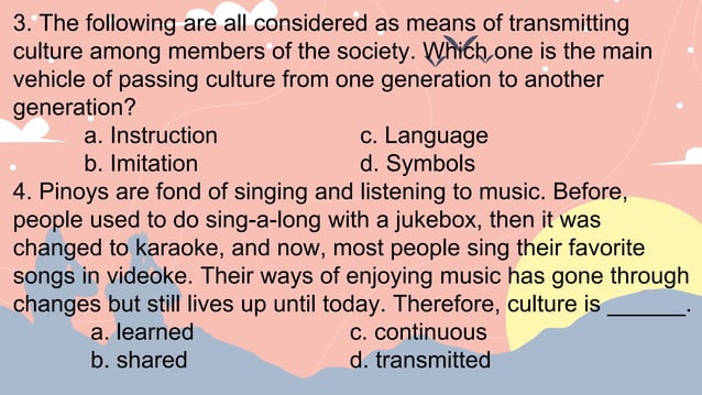 CULTURE and SOCIETY as a COMPLEX WHOLE (W4).pptx | Religion & Spirituality