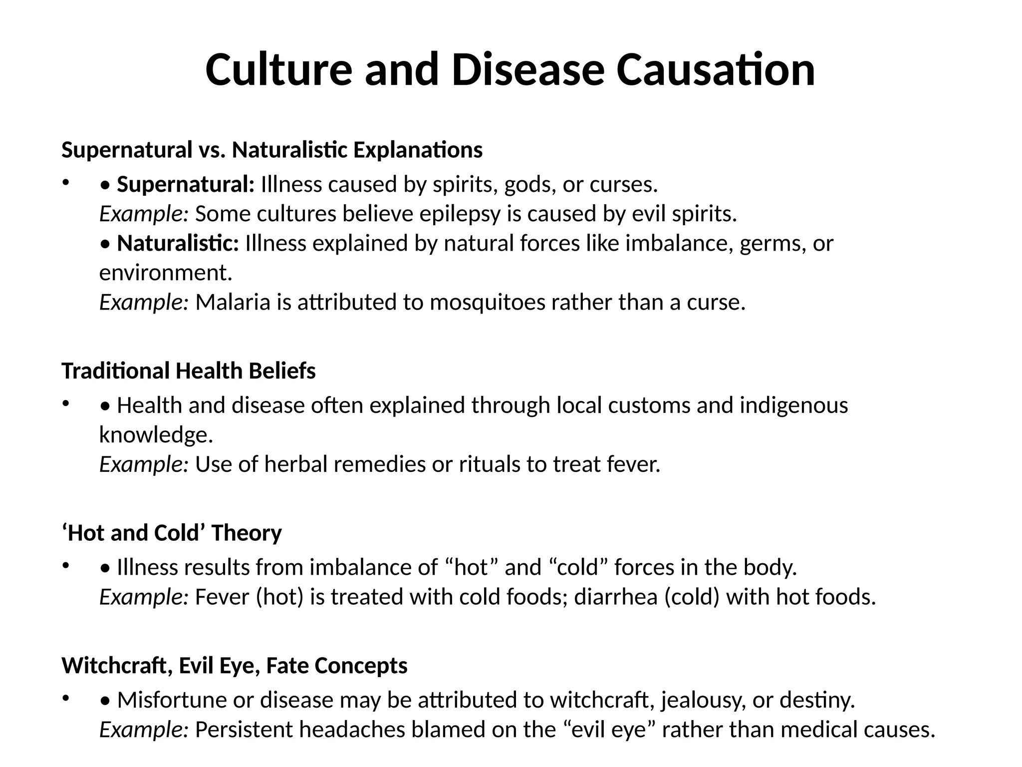 Culture, Society, Sociology in health and disease | PPTX