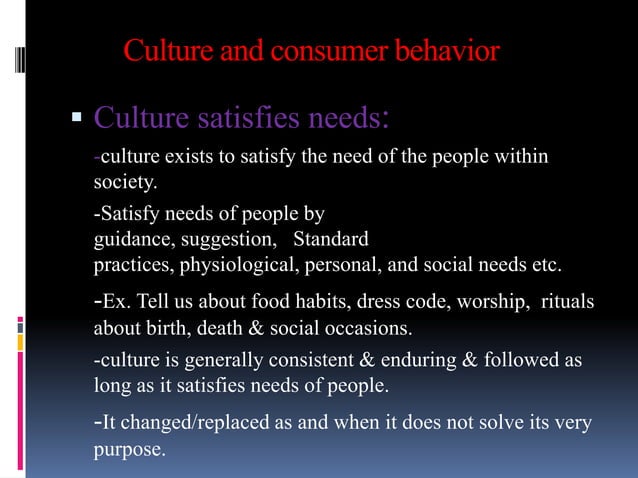 Culture and subculture | PPTX