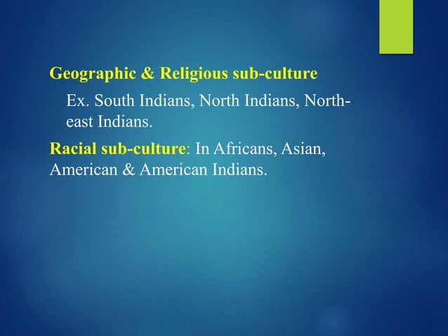 Culture And Subcultures In Marketing | PPTX | Religion & Spirituality