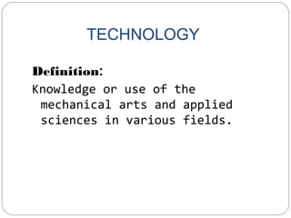Culture and technology | PPT