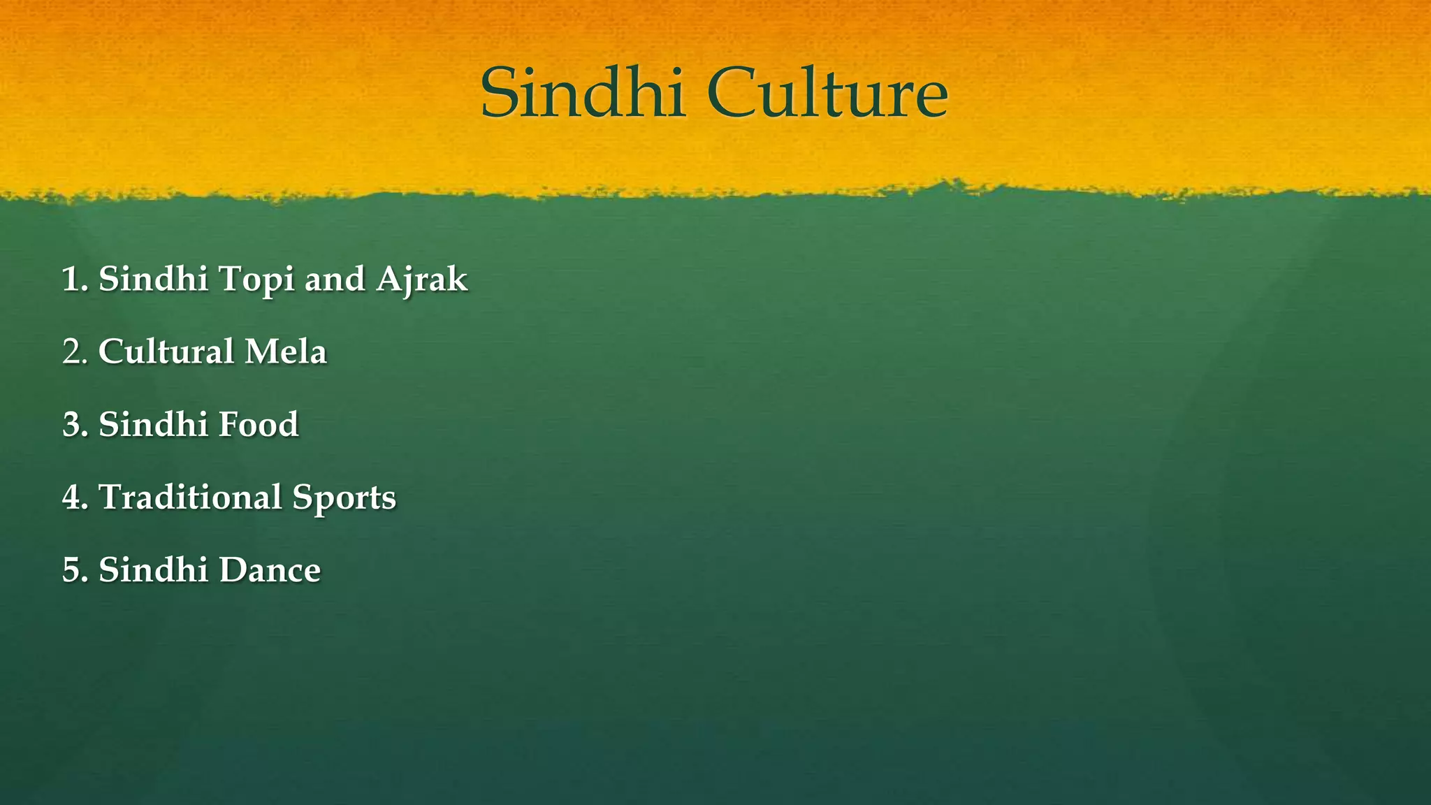 Culture and traditions of different parts of Pakistan | PPTX