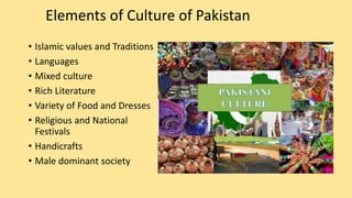 Culture and traditions of different parts of Pakistan | PPTX