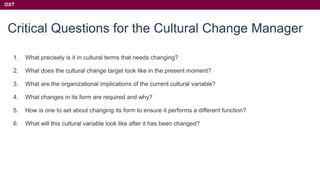 The power of culture in transformation | PPTX