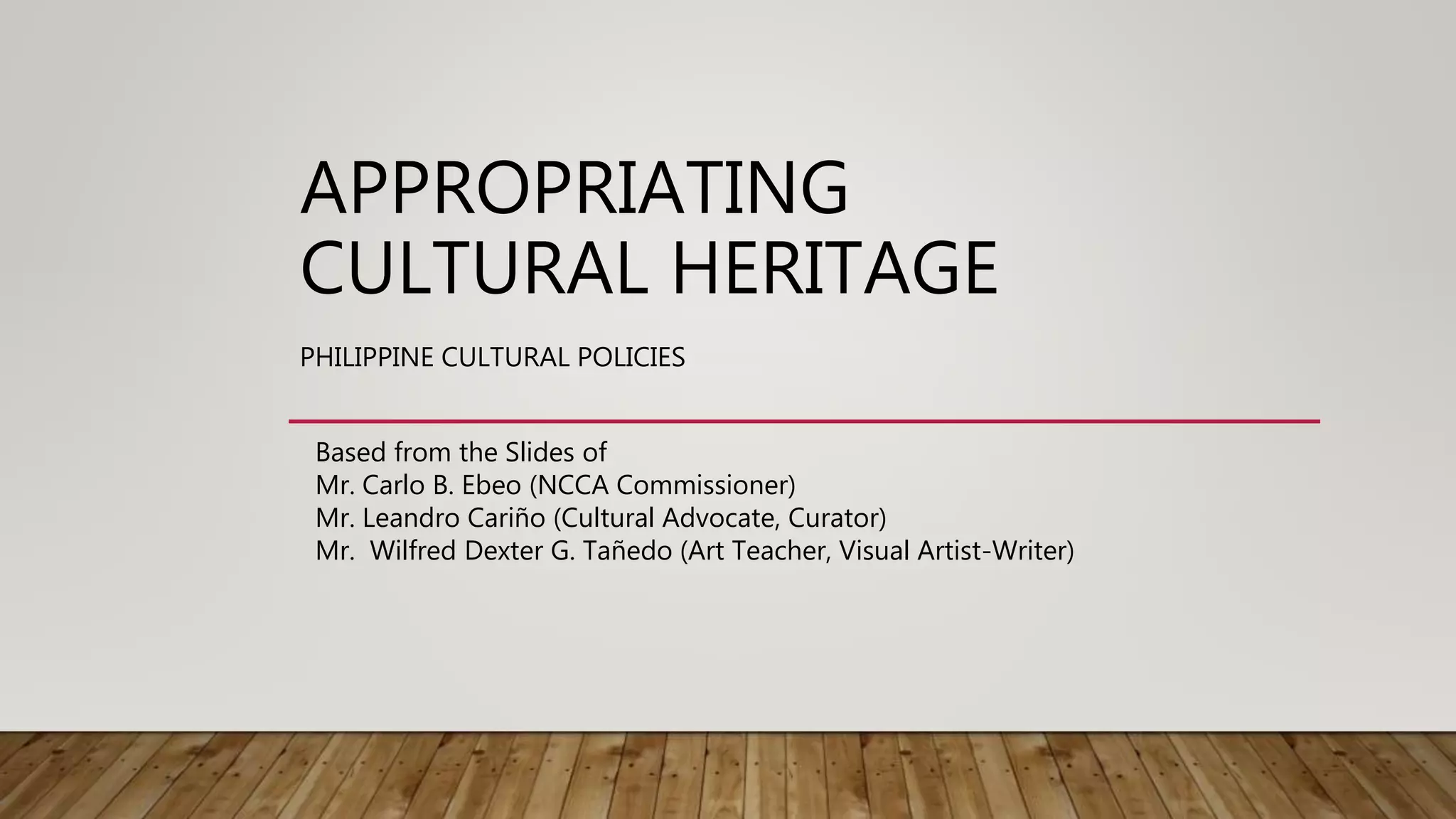 Culture appropriation | PPTX