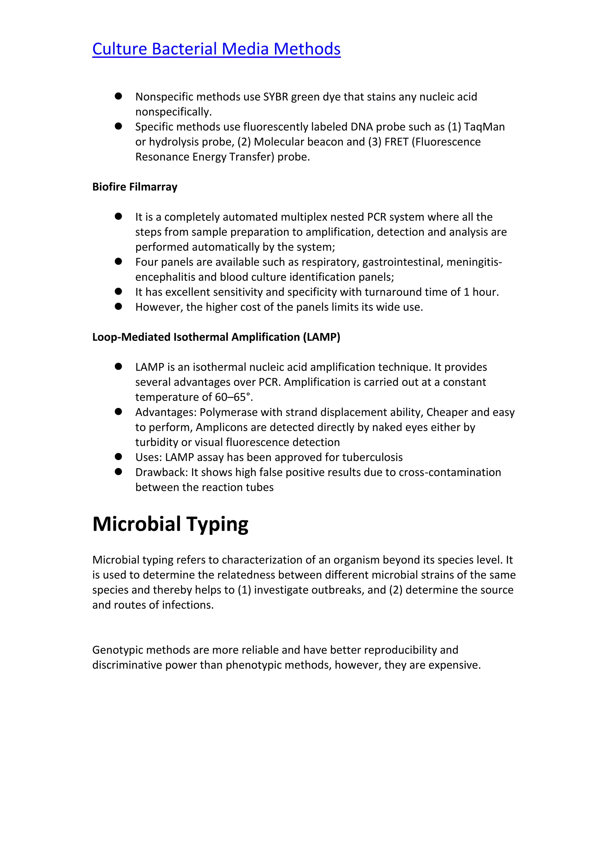 Culture Bacterial Media Methods by Conventional Automated | PDF