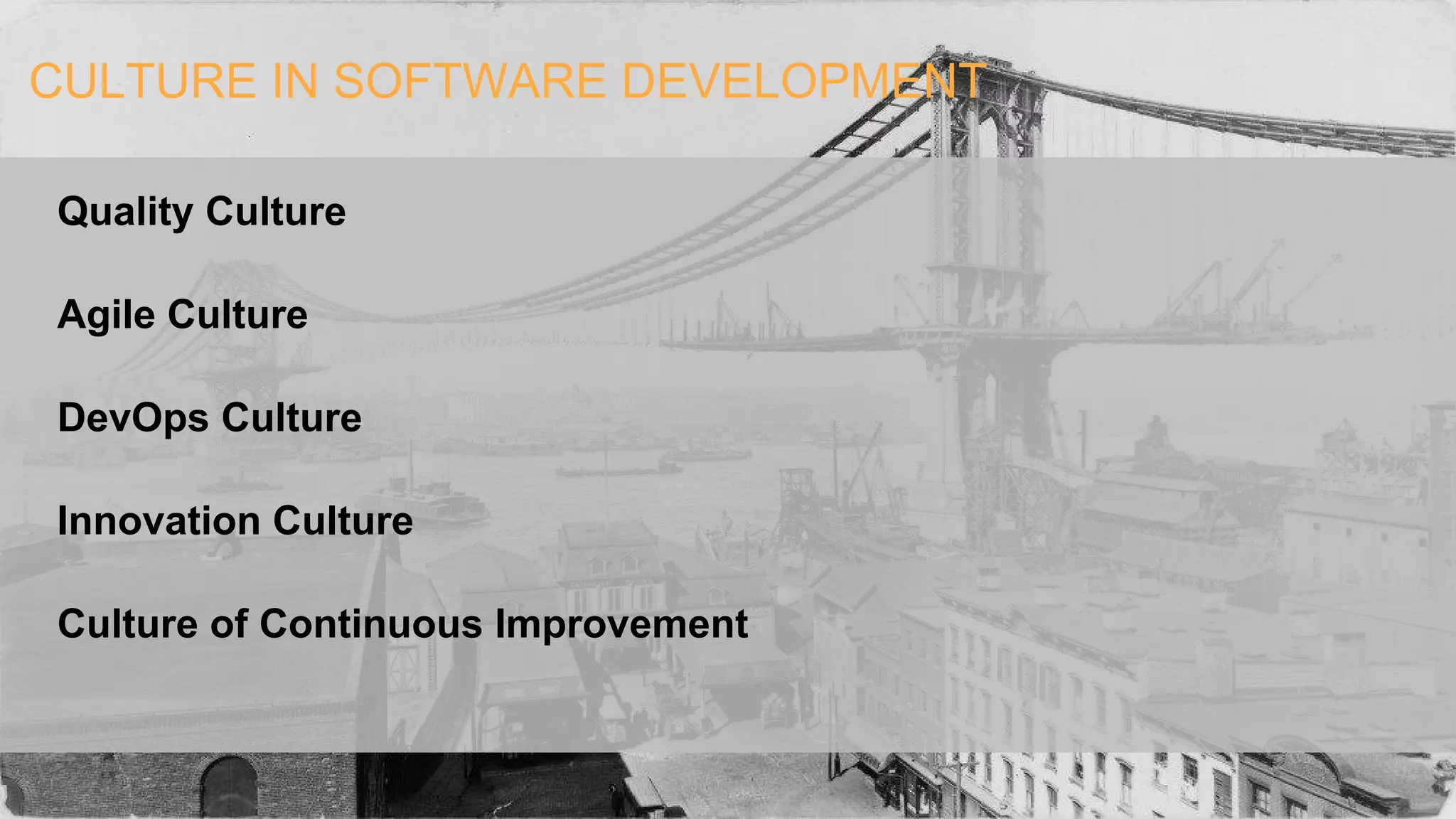 Culture Before Tools or Does Tooling Foster Culture | PPT