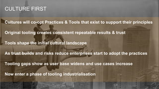 Culture Before Tools or Does Tooling Foster Culture | PPT
