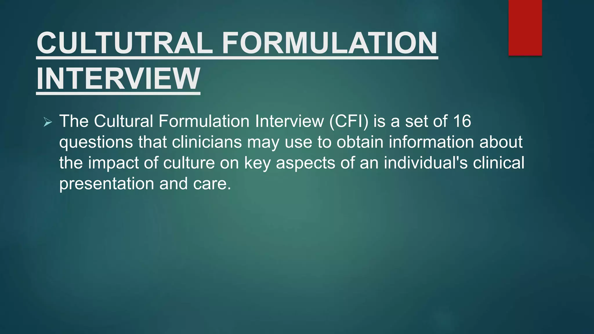 Culture bound syndromes | PPTX