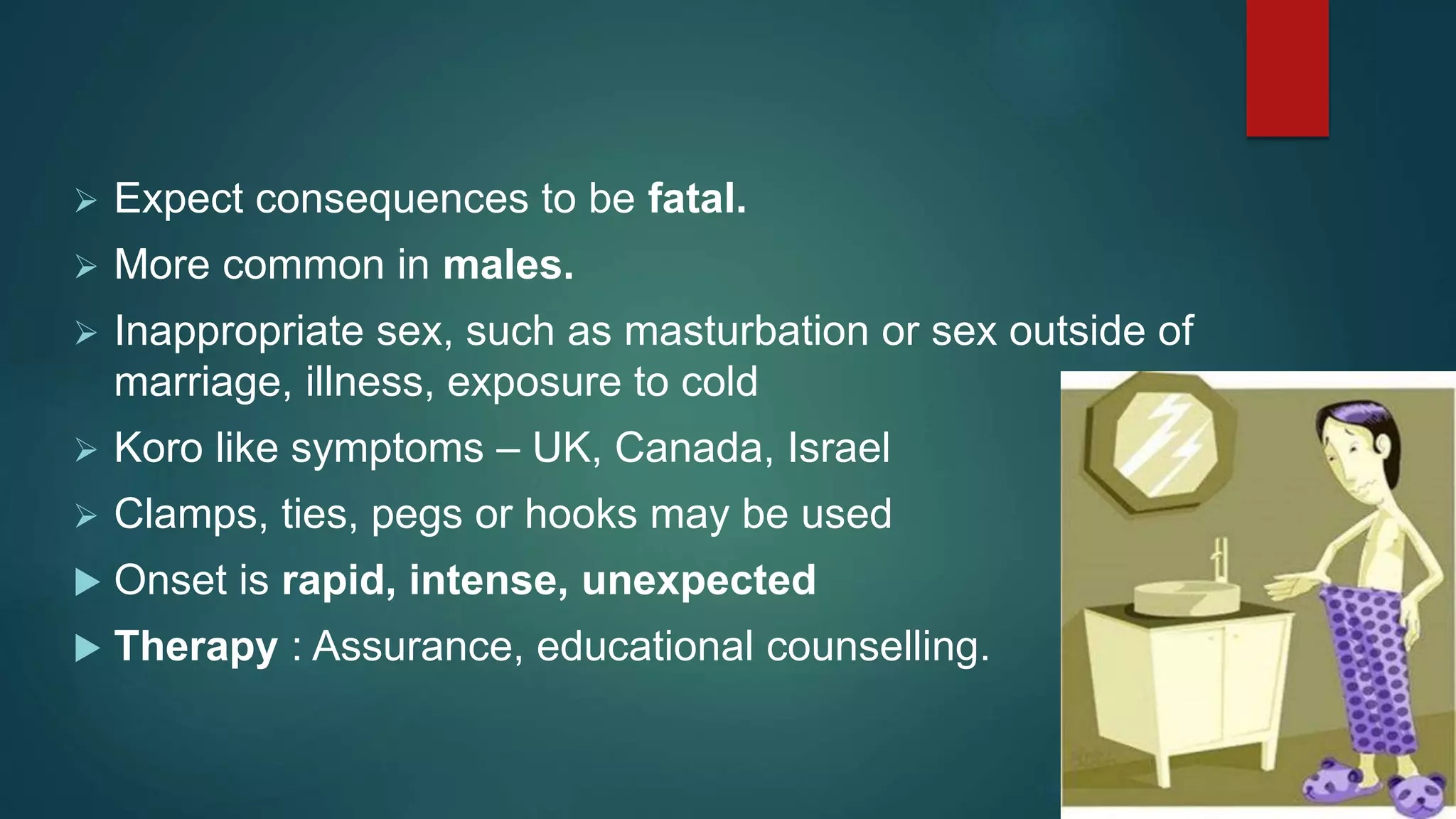 Culture bound syndromes | PPTX