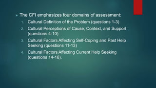 Culture bound syndromes | PPTX
