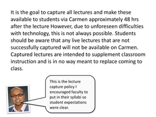 Creating a Culture of Capture (Update) | PPT