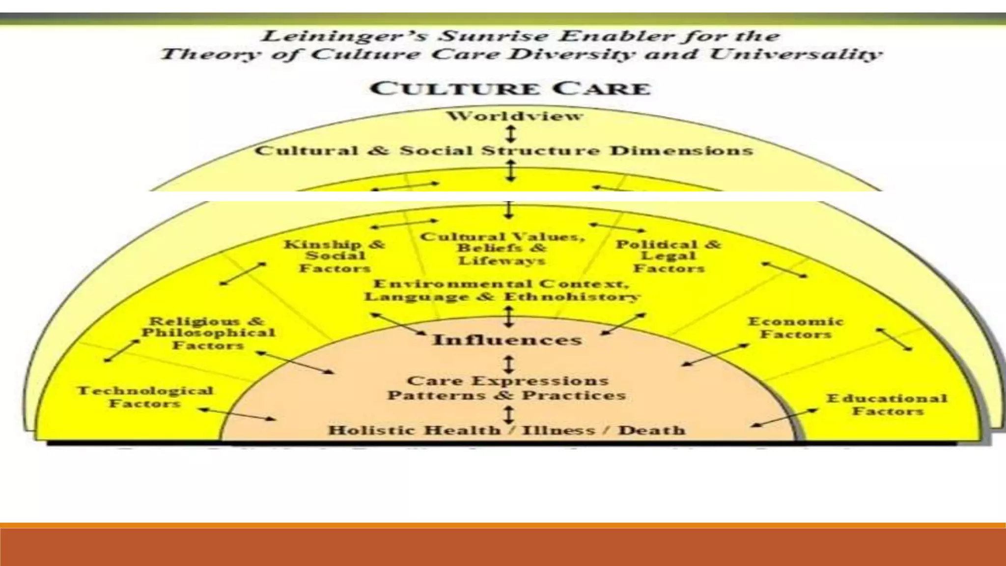 Culture care diversity and universality theory | PPTX