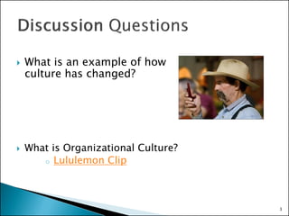 Culture change in organizations | PDF
