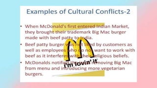 CULTURE CLASH & BEHAVIOR OF PEOPLE OF MIXED | PPT