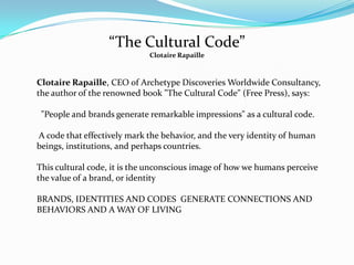 Culture Code - Vision and Values | PPTX
