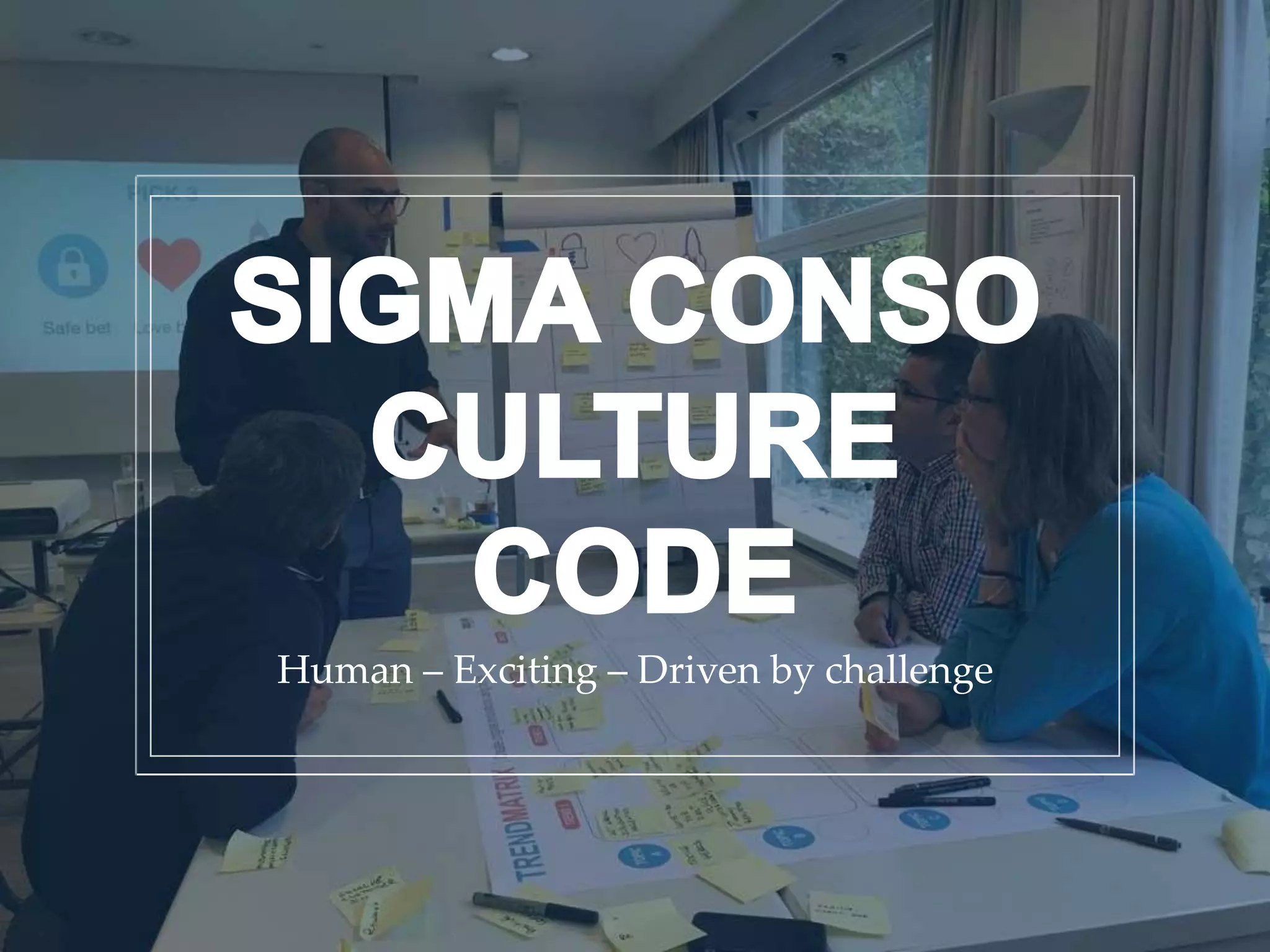 Sigma Conso Culture Code March 2021 | PPT