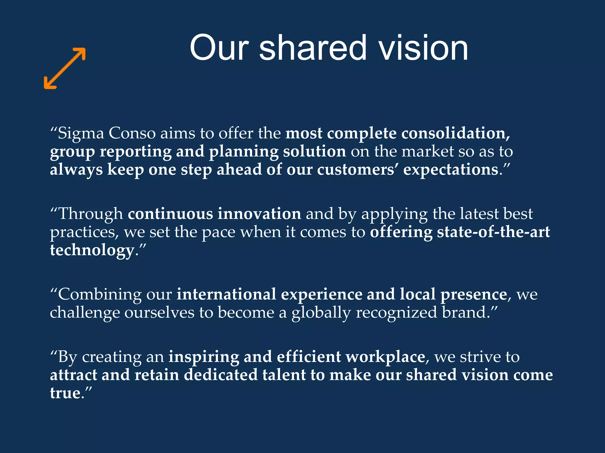 Sigma Conso Culture Code March 2021 | PPT