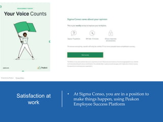 Sigma Conso Culture Code March 2021 | PPT