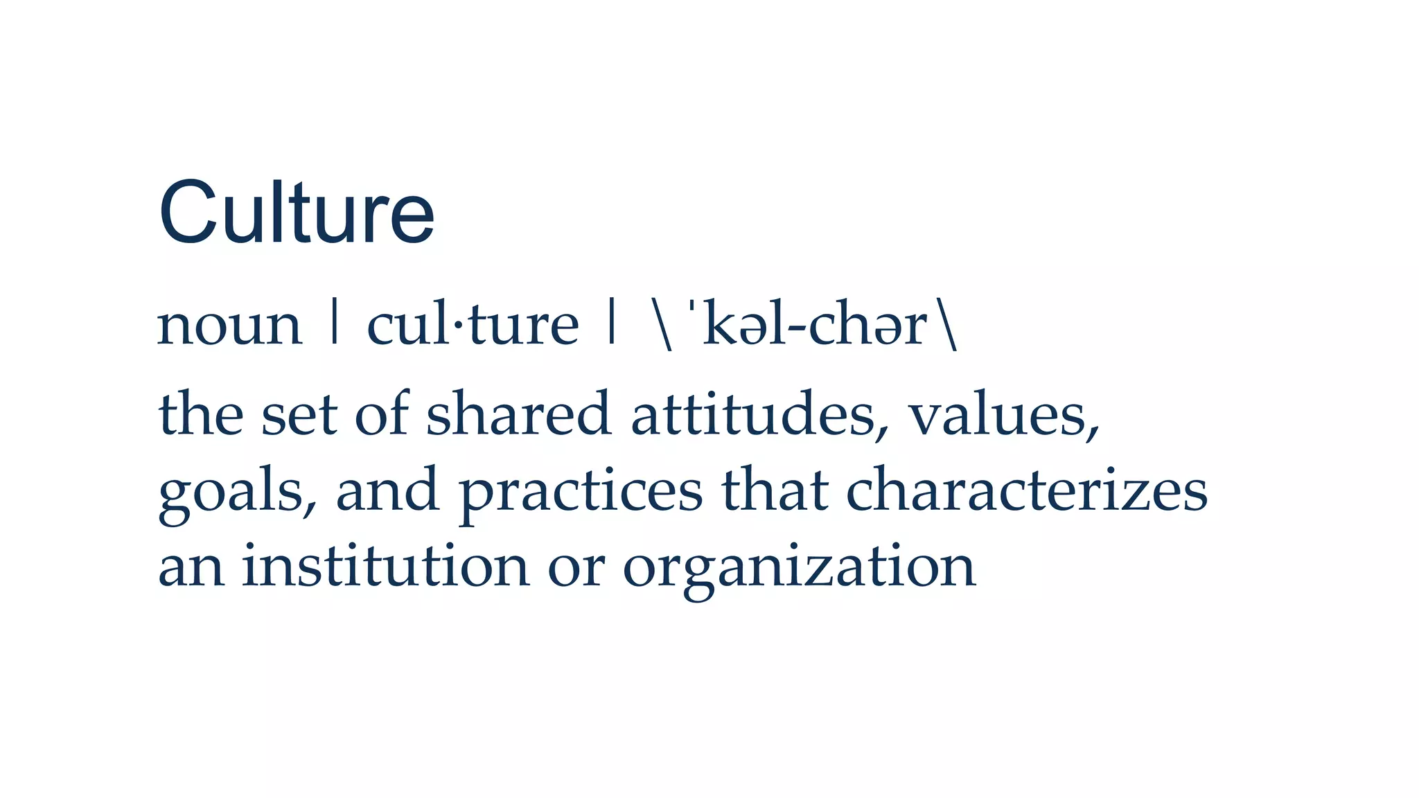 Culture code template | PPT