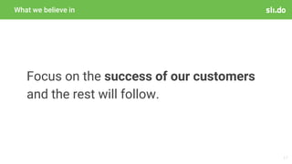 Slido Culture Code | PDF