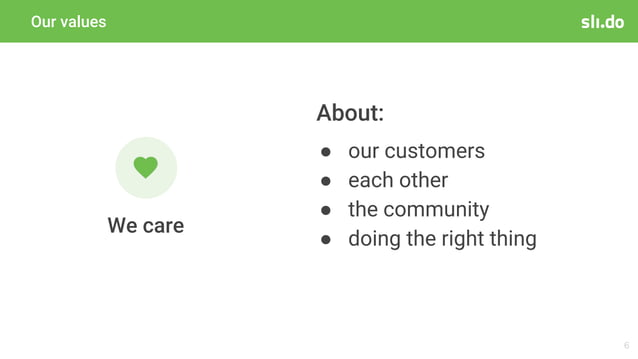 Slido Culture Code | PPT