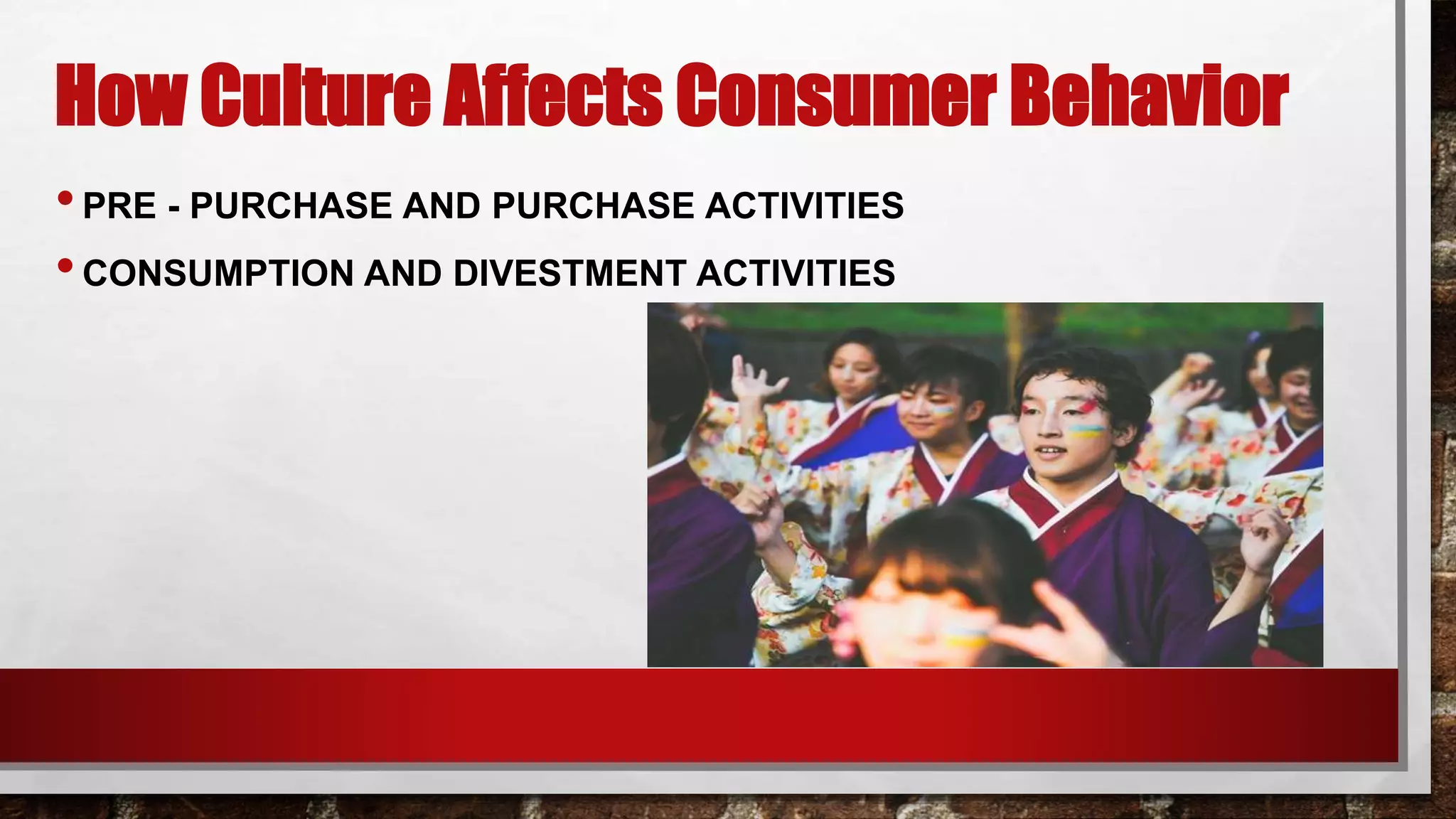 Culture & consumer behavior | PPTX