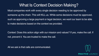 Practice Launch Culture Deck | PDF