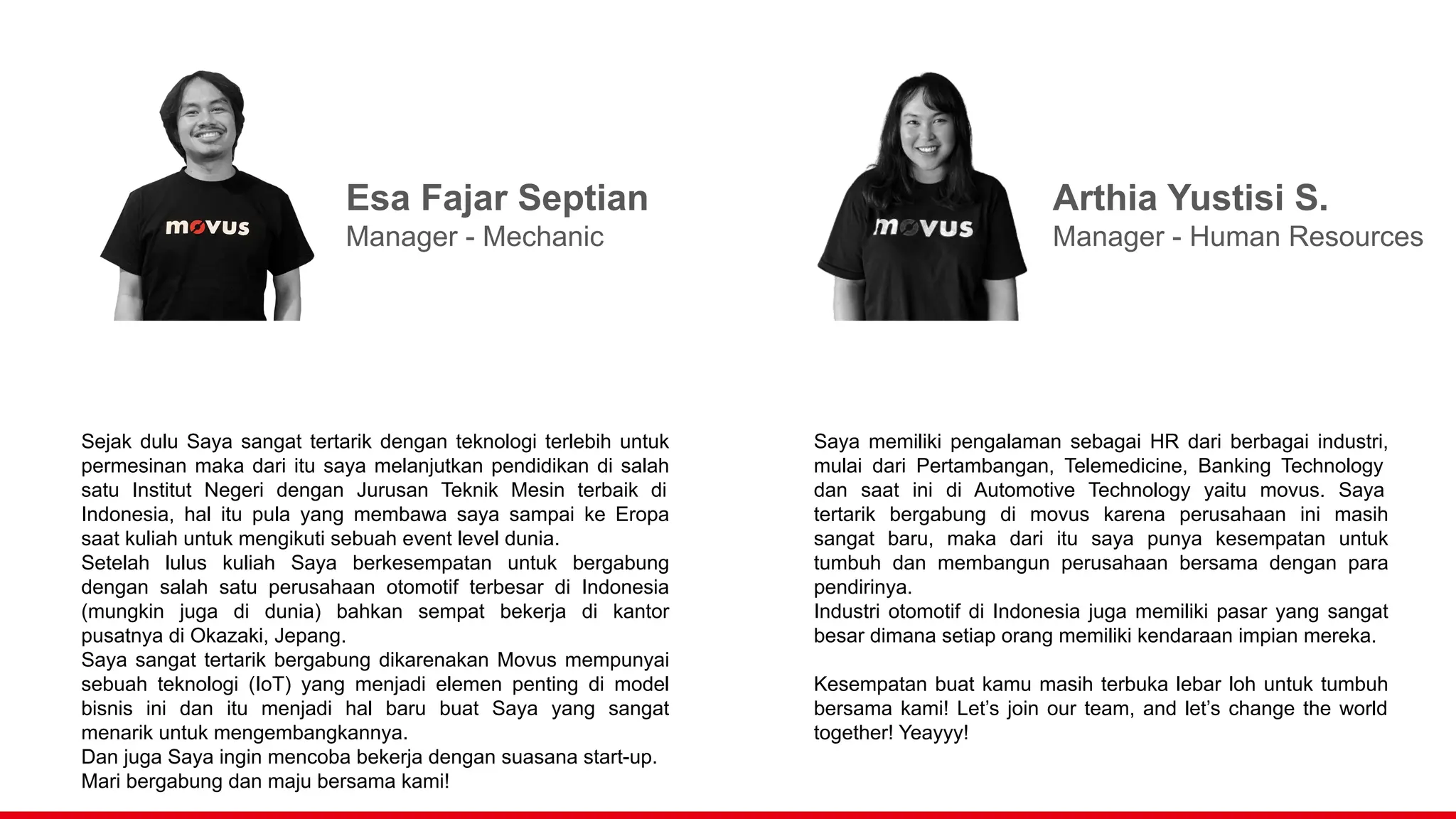 Culture Deck - movus technologies Indonesia | PDF