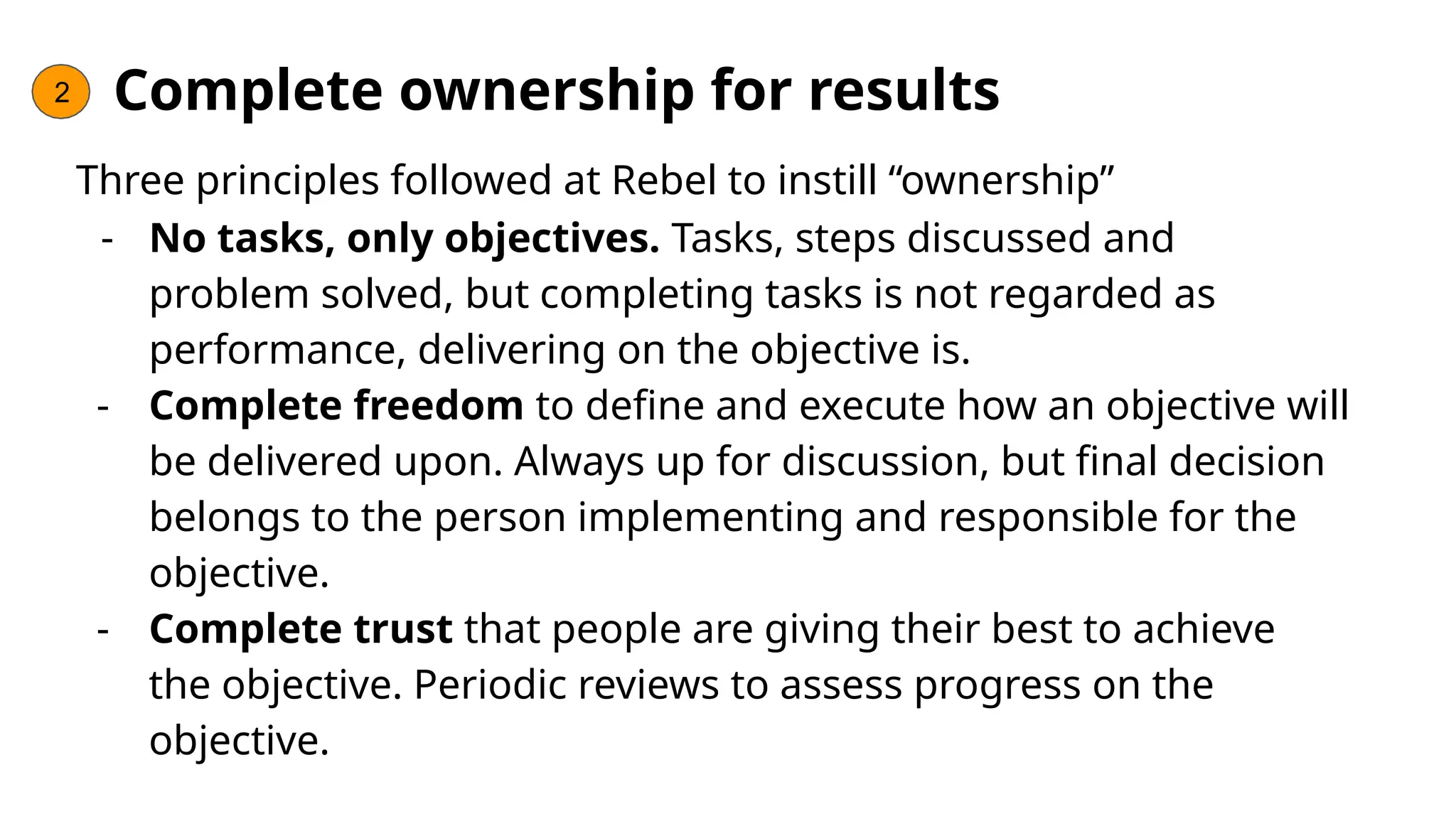 Rebel Foods -Culture, Values & Ways of Working | PPTX