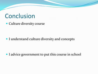 Culture diversity p | PPT