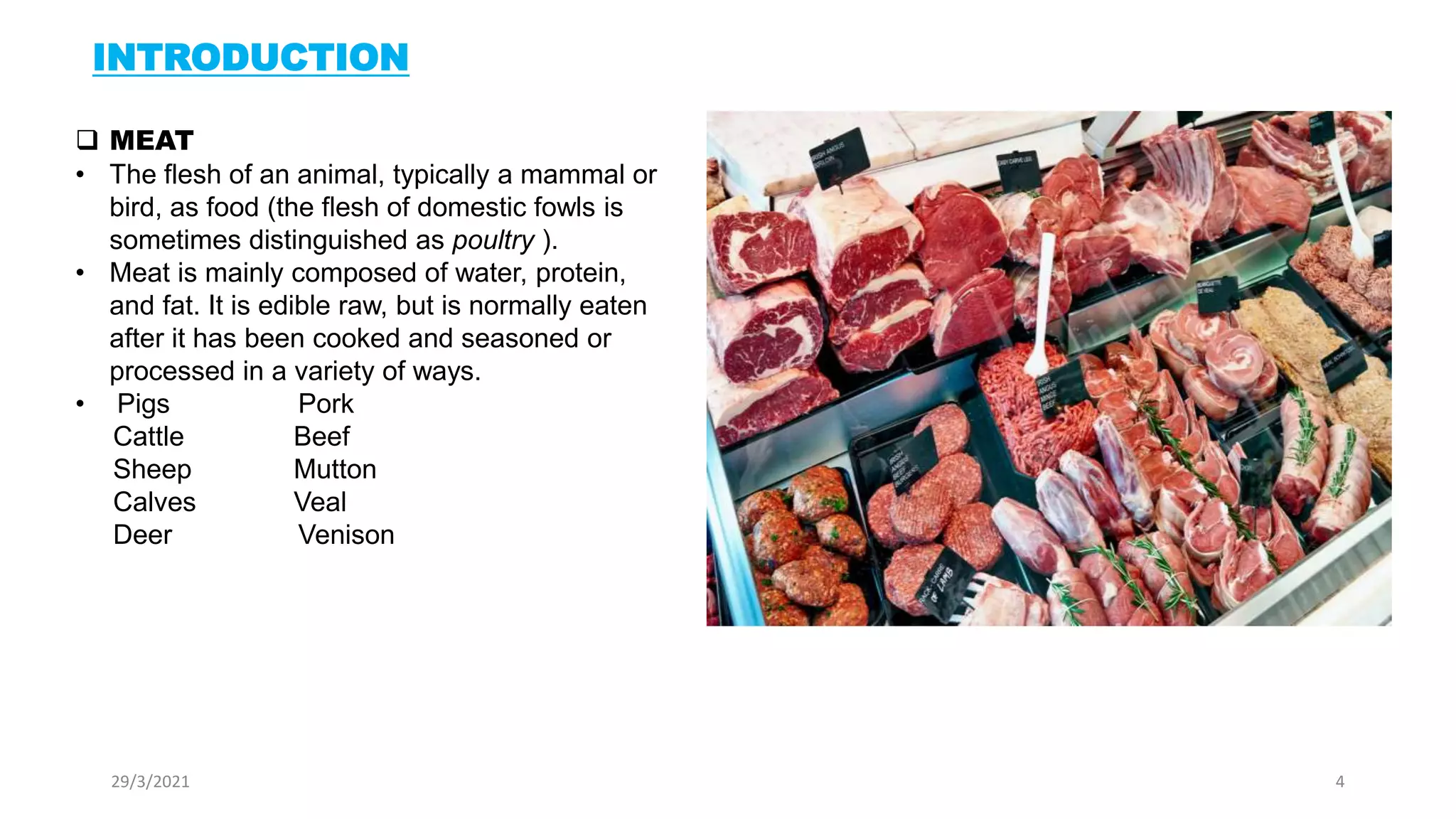 In vitro meat ppt | PPTX