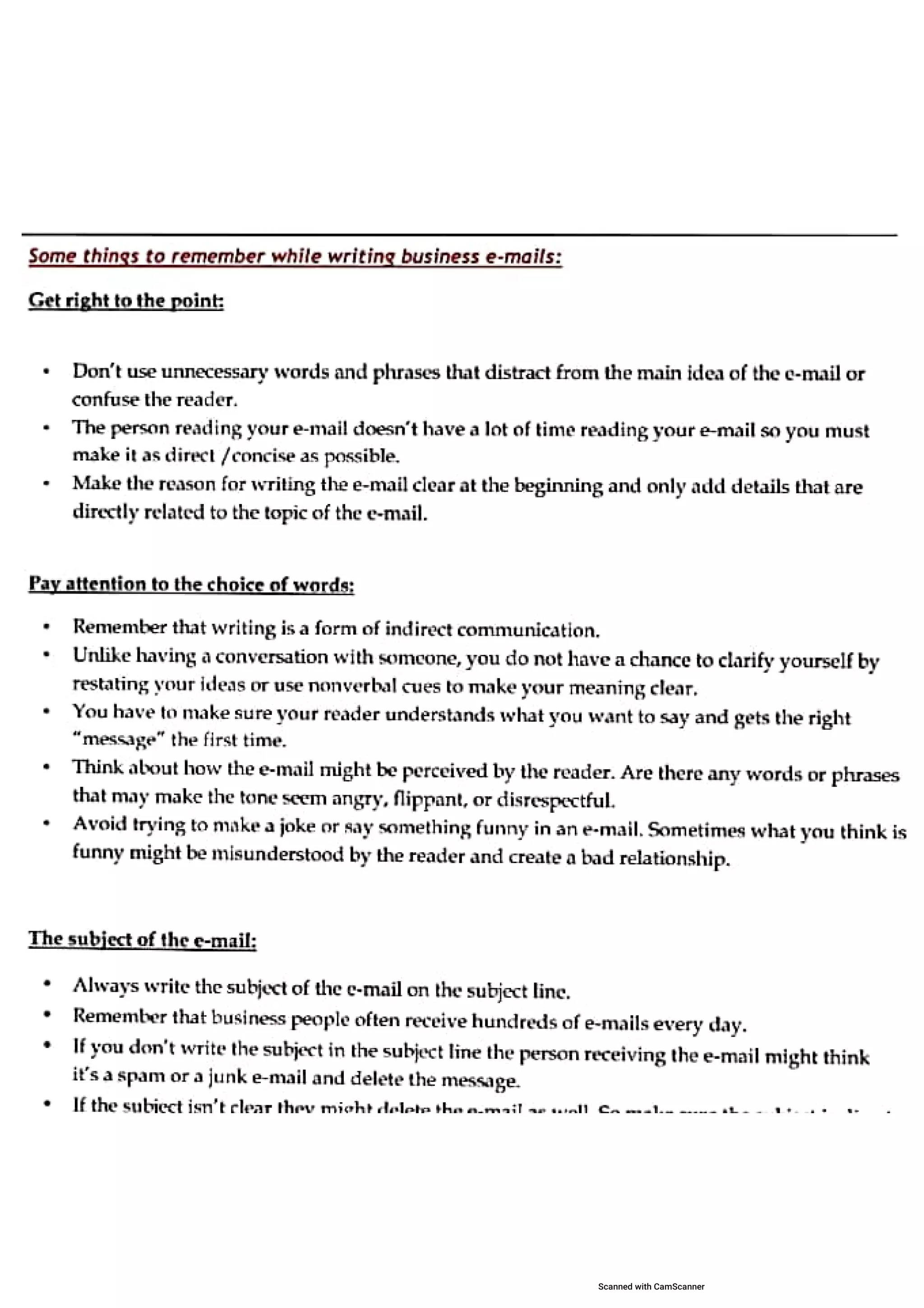 Culture & email etiquette, importance of email in business ...