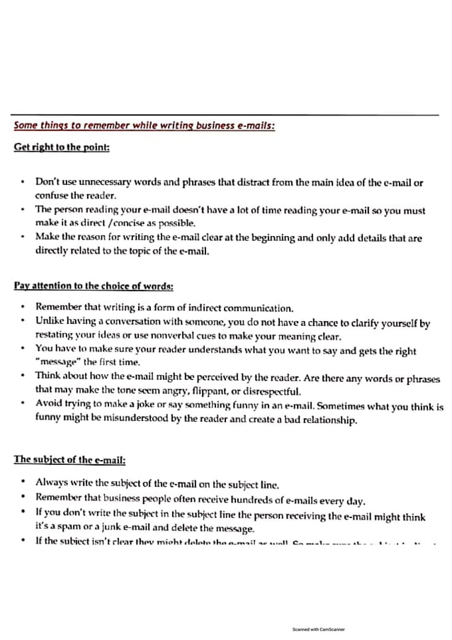 Culture & email etiquette, importance of email in business ...