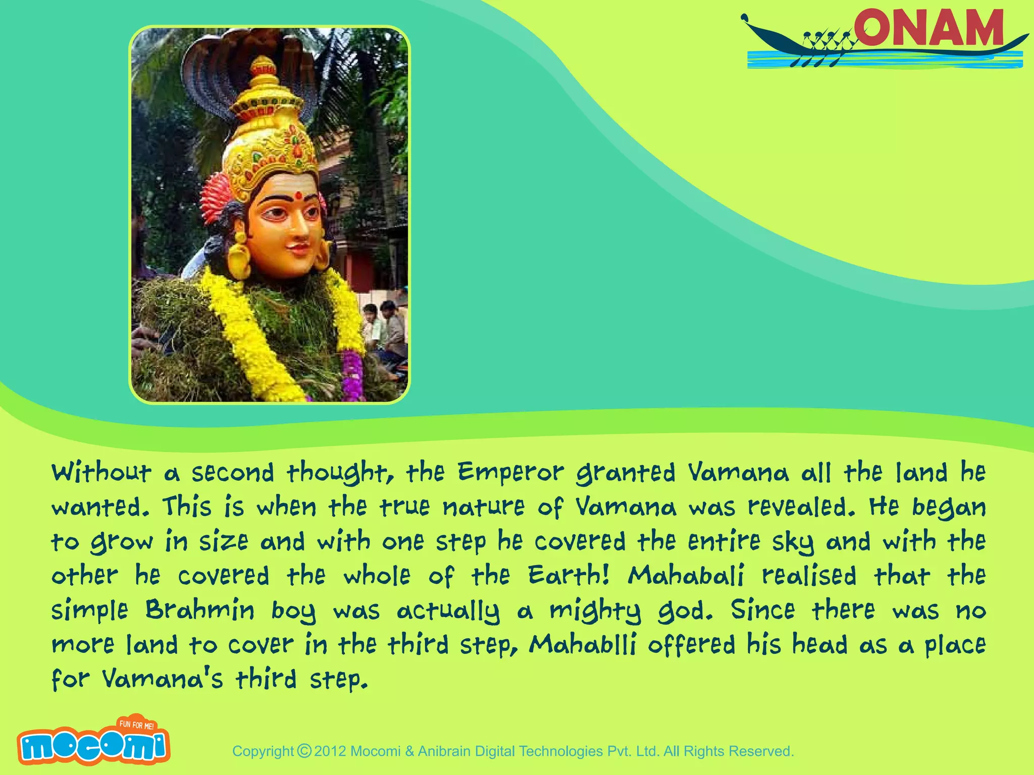 Onam – Festival in Kerala – Mocomi.com