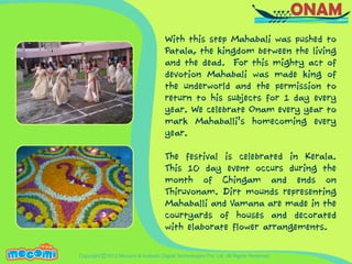 Onam – Festival in Kerala – Mocomi.com