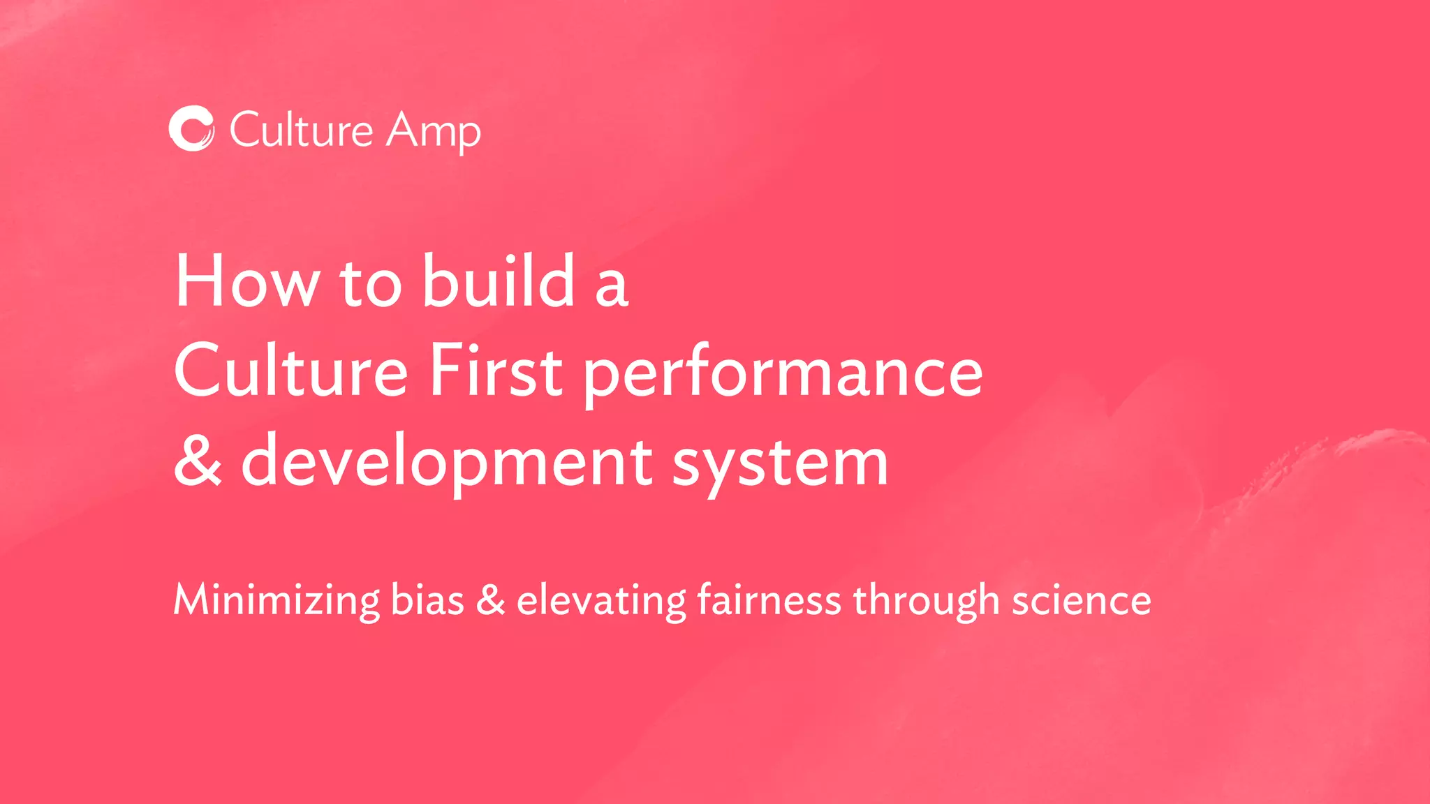 Culture First 2019: Day 1, How to build a culture first performance and ...