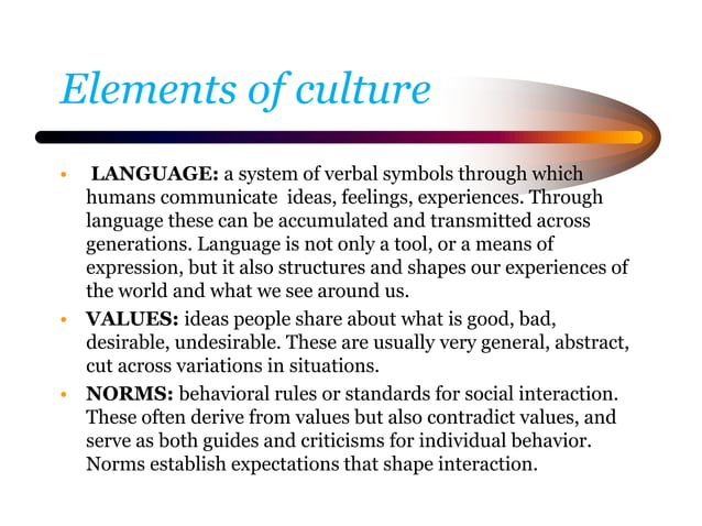 introduction to culture and society | PPTX