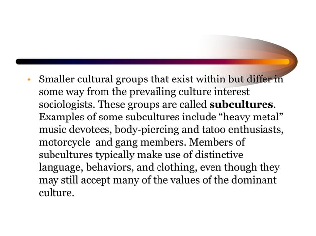 introduction to culture and society | PPTX