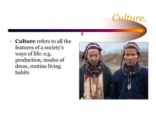 introduction to culture and society | PPTX