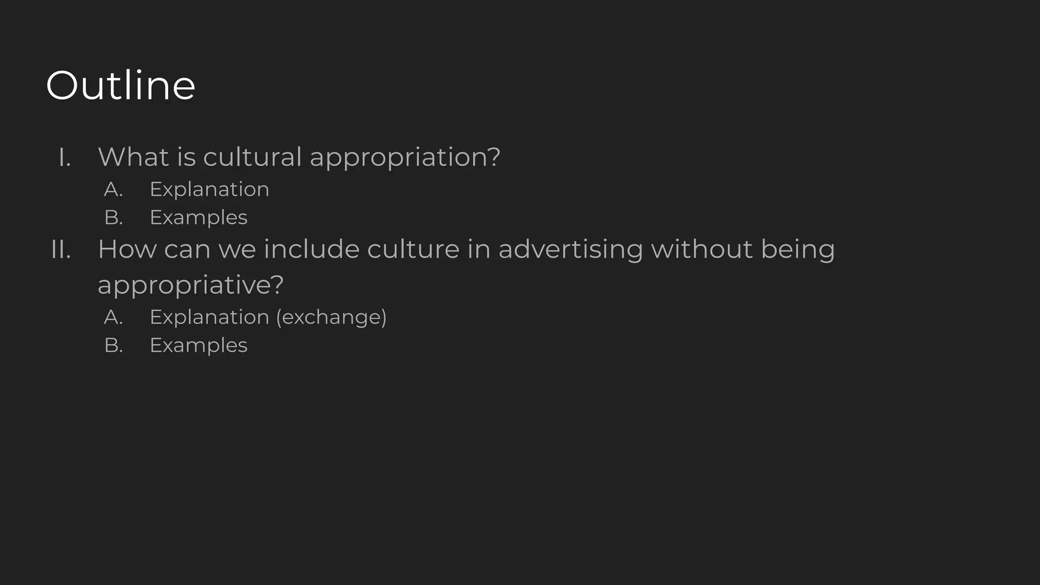 Culture in Advertising: Exchange vs. Appropriation | PPT