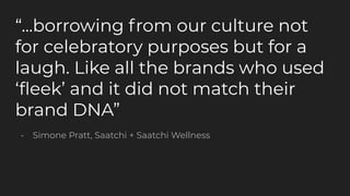 Culture in Advertising: Exchange vs. Appropriation | PPT