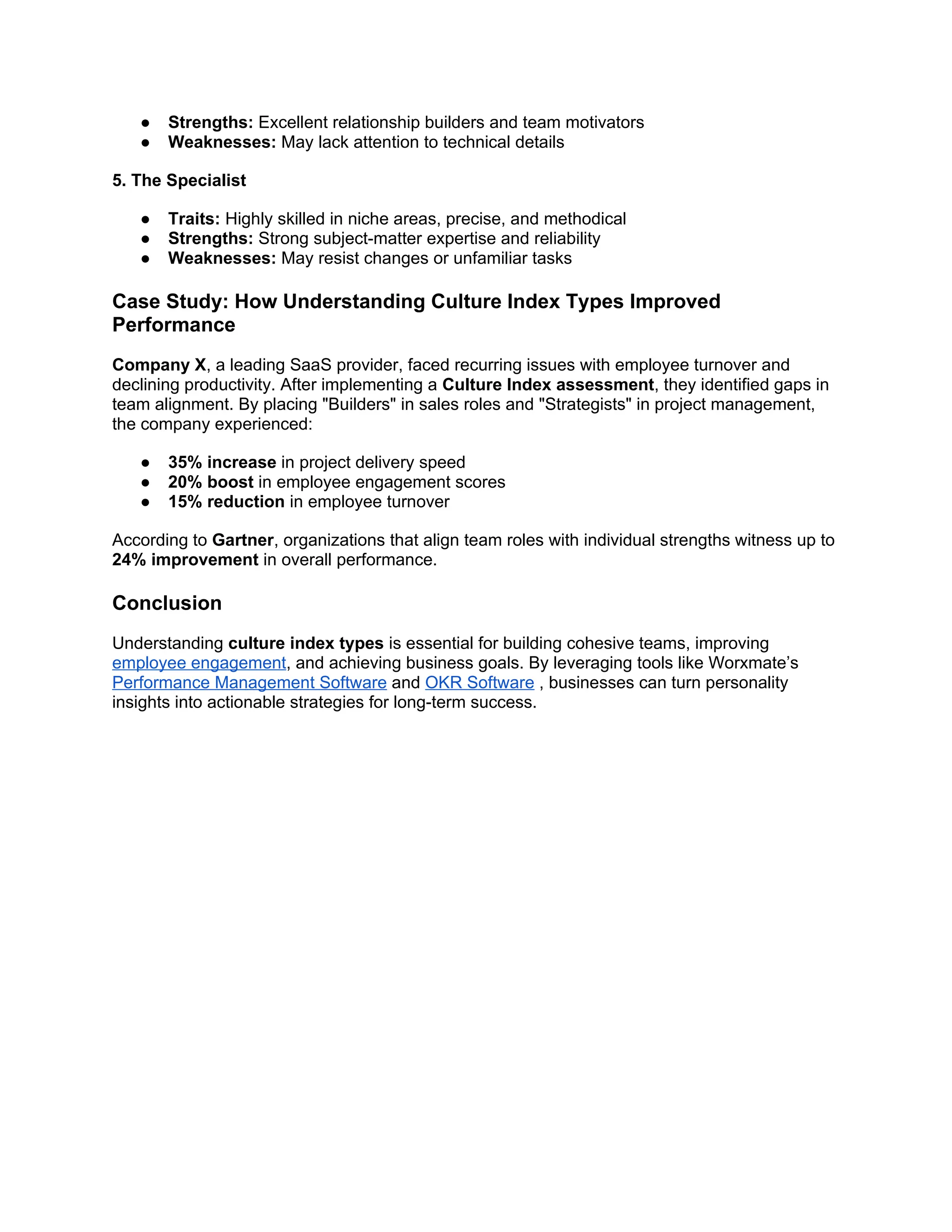 Culture Index Types_ Understanding Workplace Personalities for Growth | PDF