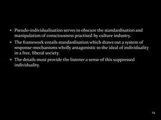 Culture industry for superior | PPT