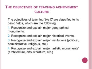 Culture in teaching English | PPTX