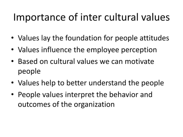 Culture introduction | PPT